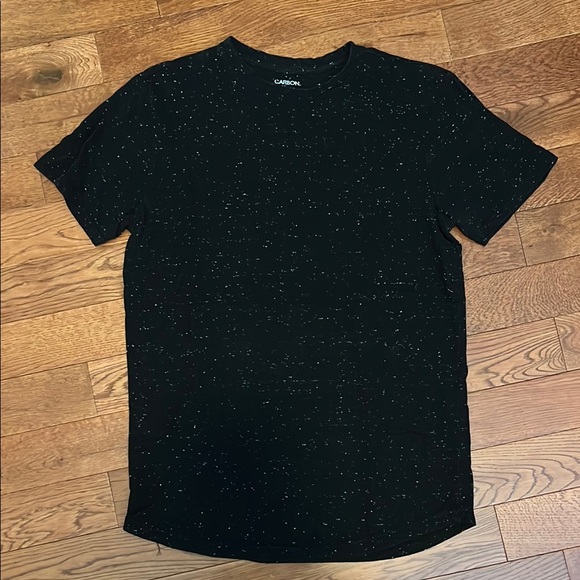 Carbon | Shirts | Carbon Black Speckled Mens Tshirt | Poshmark